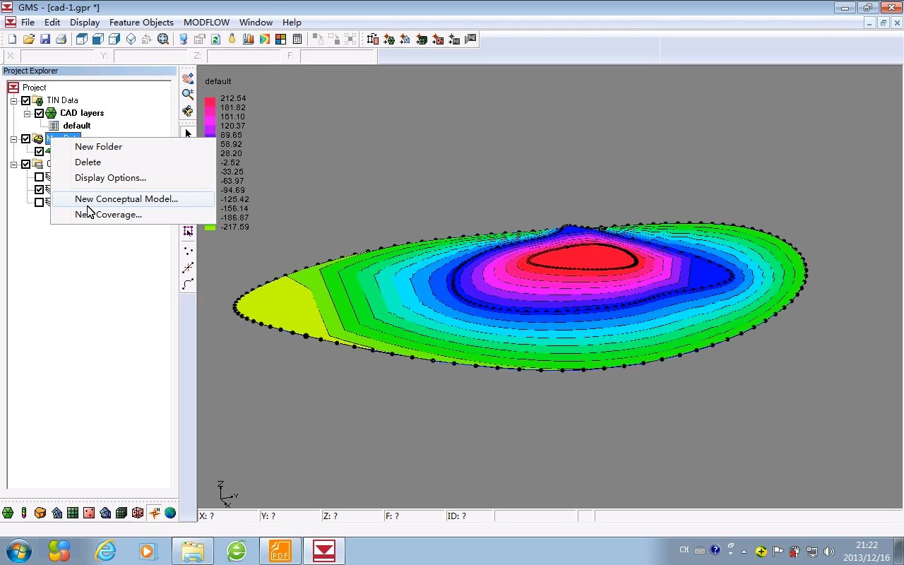 01 GMS- CAD-Gis衔接操作