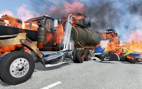 电影般的警察追逐战【beamng.drive车祸模拟器】