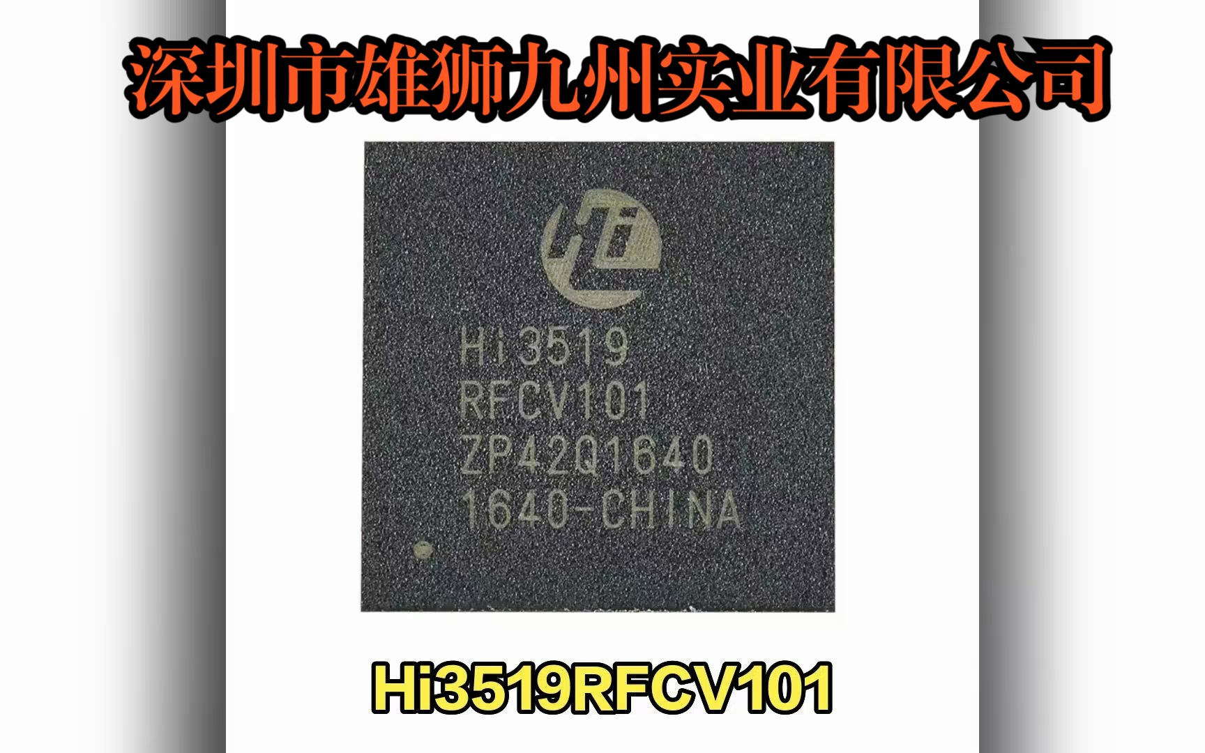 海思HI3519RFCV101 芯片的性能和应用领域