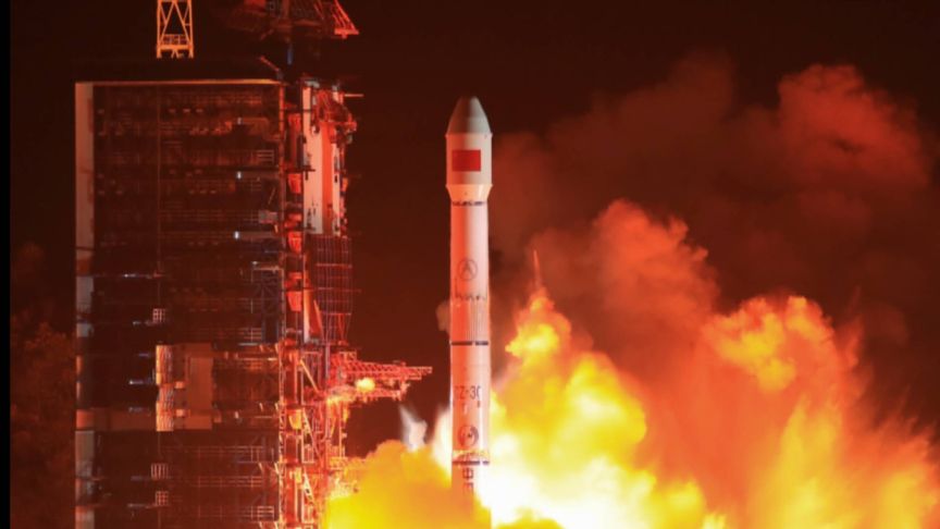 我国成功发射通信技术试验卫星三号