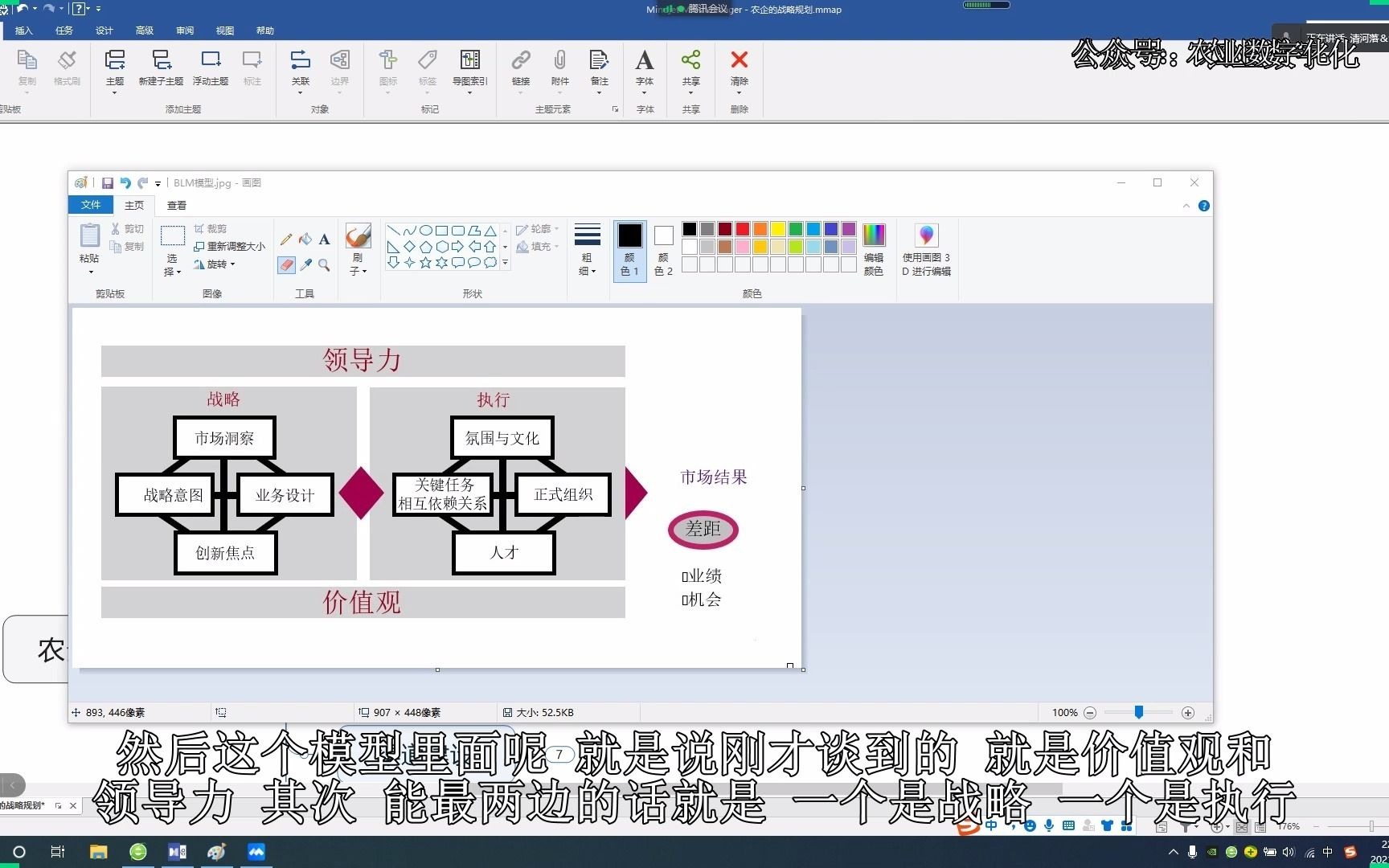 基于战略规划拿农企的项目(1)- BLM模型