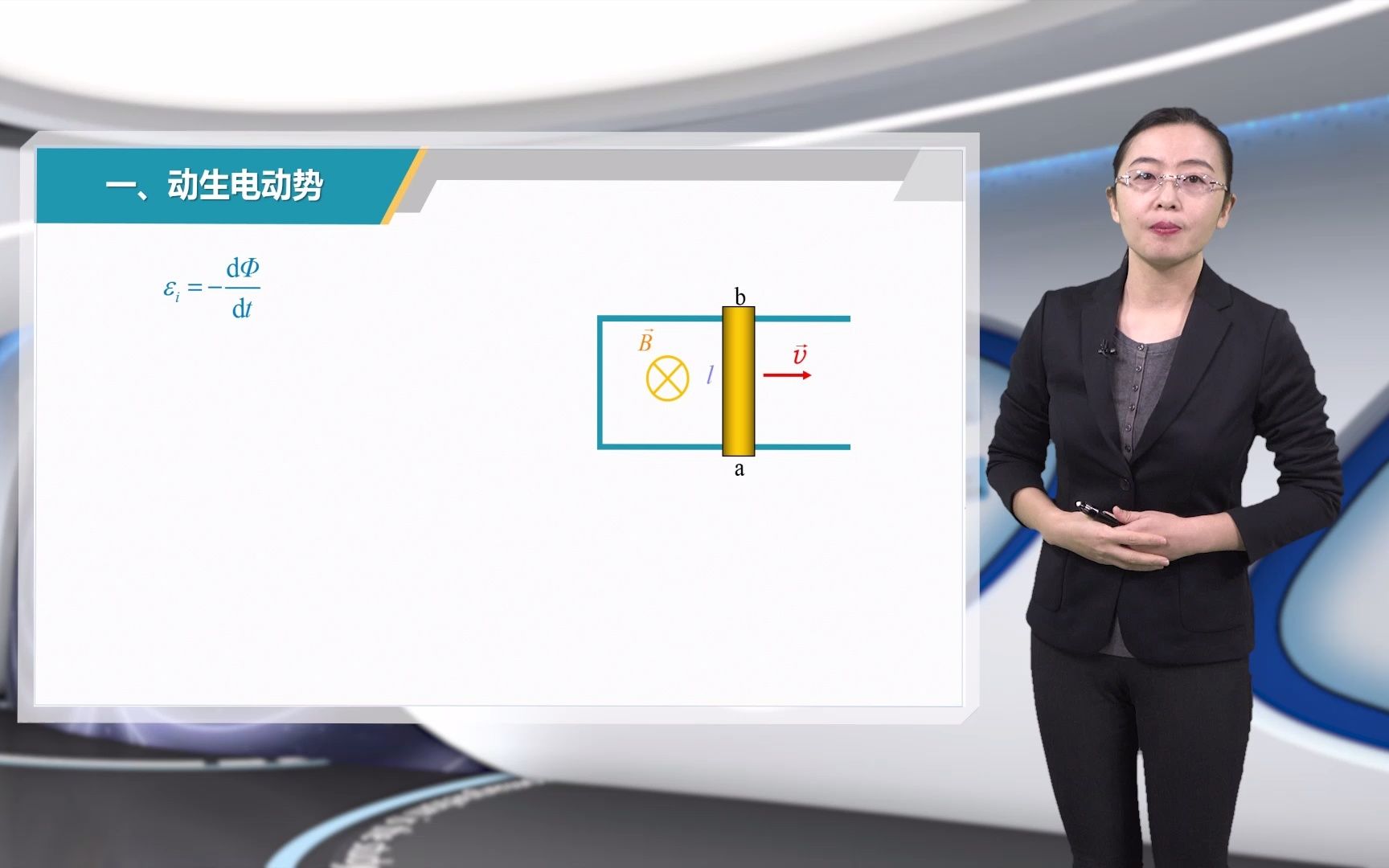 大学物理-电磁学-动生电动势