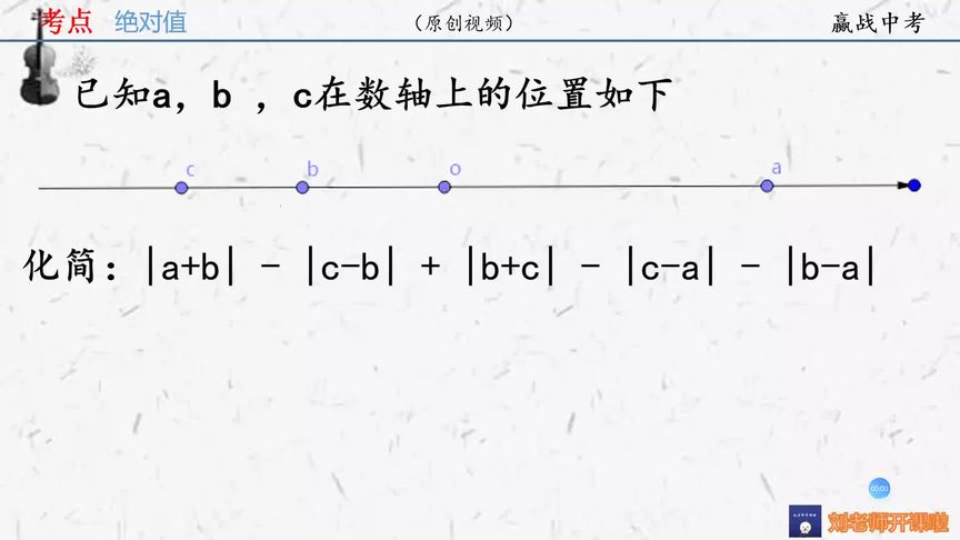 七年级数学,绝对值易错题,根据数轴,化简|a+b|-|c-b|+|b-c|
