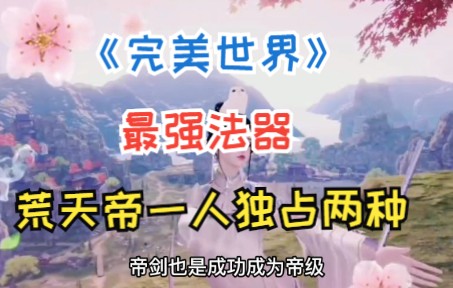 《完美世界》最强法器,荒天帝一人独占两种