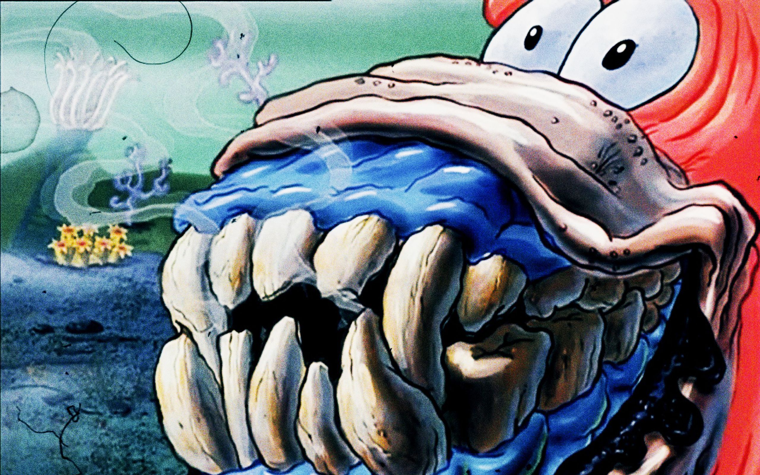 完全一致!论进巨与海绵宝宝的神契合度