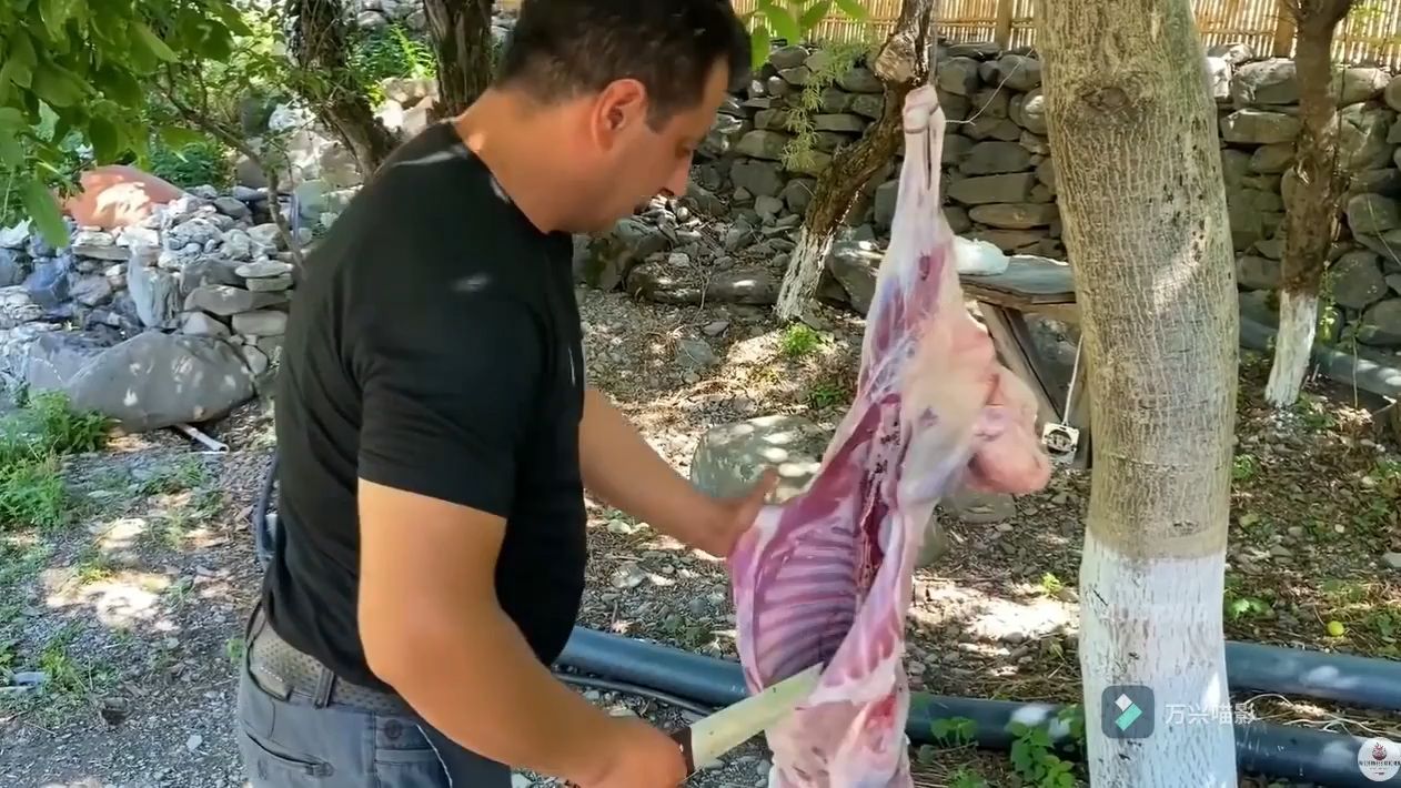 辣羊肉烤羊肉串