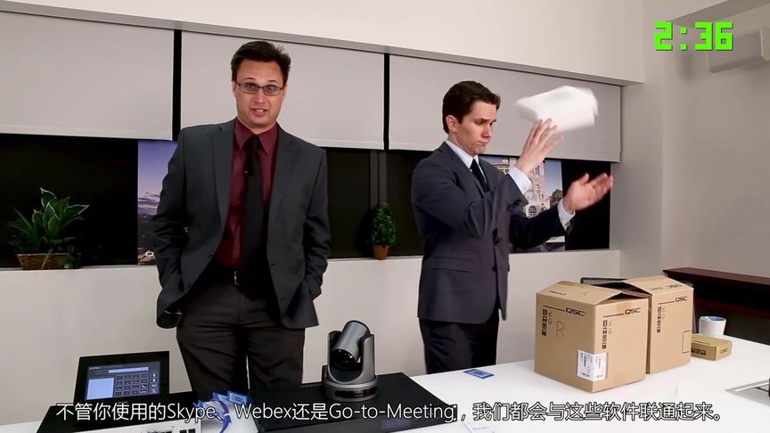 逗比兄弟现场演示网络视频会议系统安装全过程,就是这么简单
