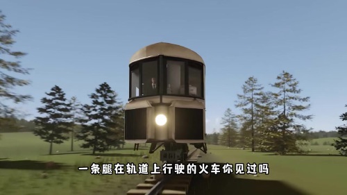 单轨火车你见过吗?