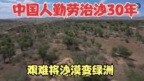 中国人勤劳治沙30年,艰难将沙漠变绿洲,却出现了不该有的东西