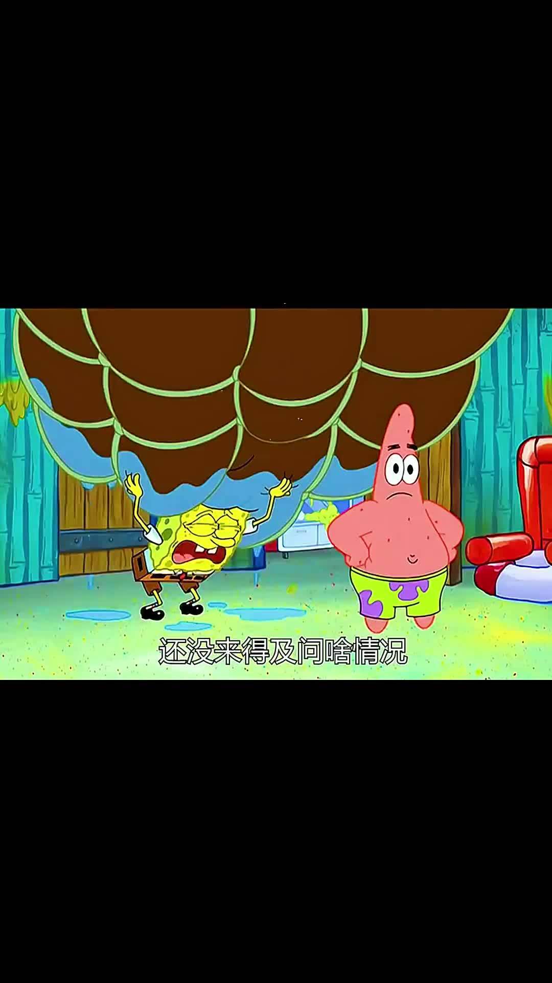 海绵宝宝的房子腐烂了,可糟糕的却是章鱼哥