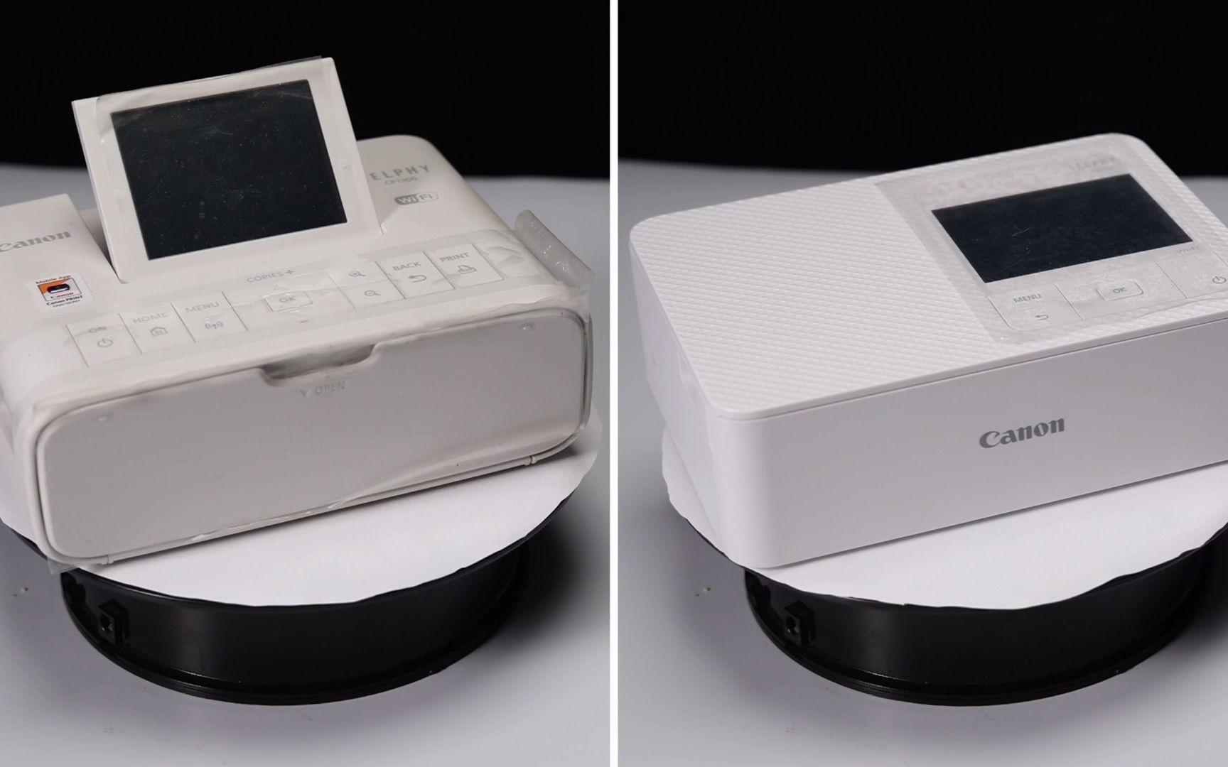 佳能炫飞CP1300和CP1500打印机对比 霍霍Photo 测试 评测
