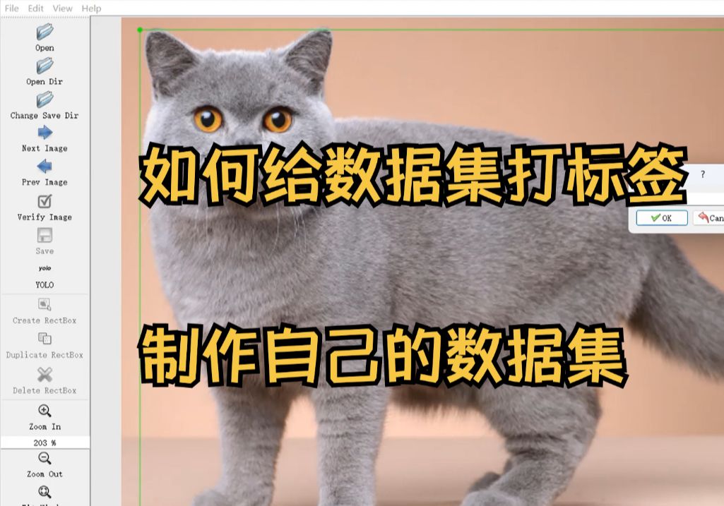 【来吧展示!】如何给数据集打标签,制作自己的数据集?