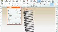 刘同军用ug画的压说缩弹簧