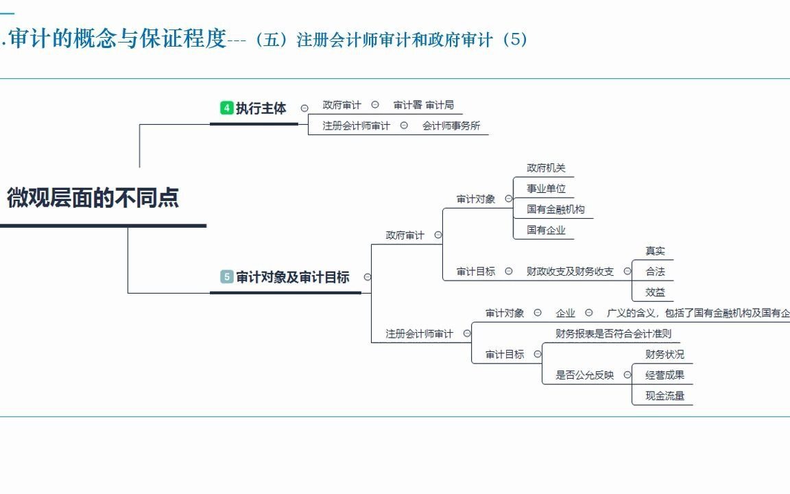2021-CPA-审计-第一章-注册会计师审计和政府审计