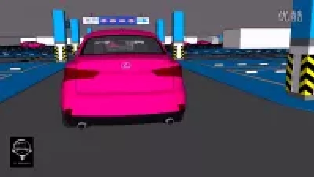 地下停车场模拟动画