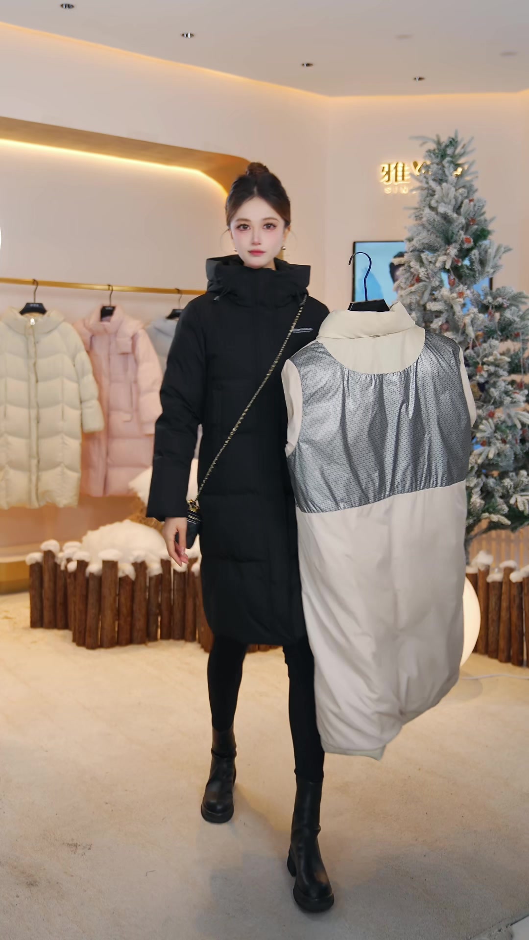 期待好久的羽绒服,果然没让我失望 #羽绒服 #谁穿谁好看 #面料柔软舒适