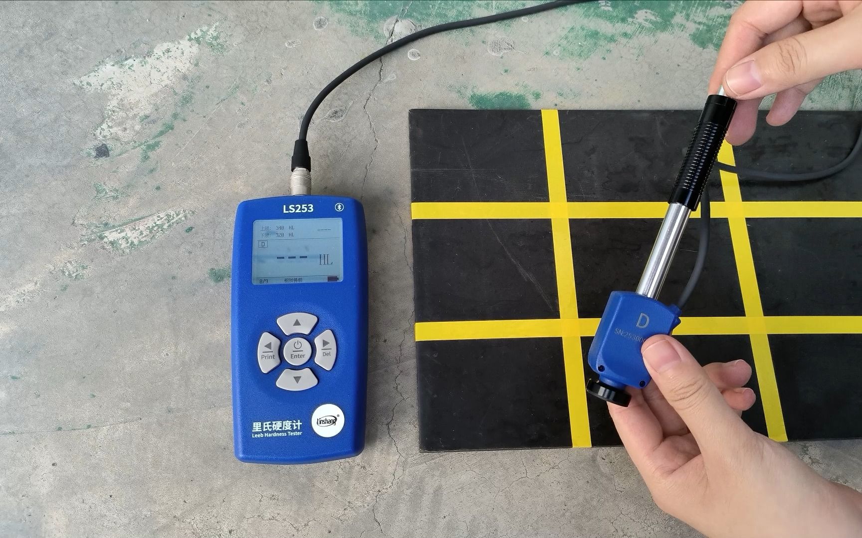钢板的硬度怎么进行批量检测?试试里氏硬度计的QC检测模式!