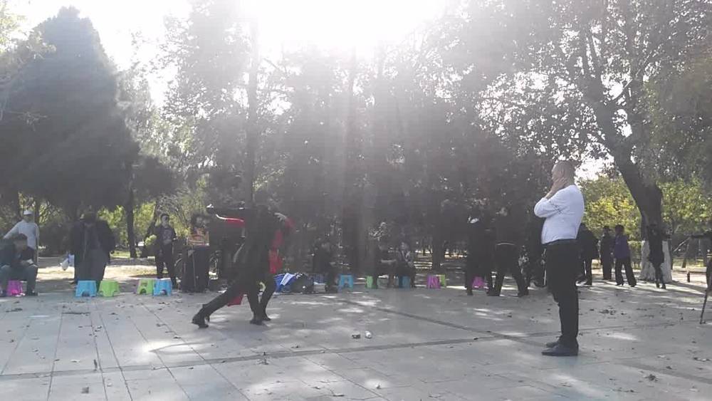 全民健身广场舞,简单步子舞