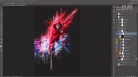 艺品素材-炫酷运动效果photoshop动作条-Abstract Photoshop Tutorial