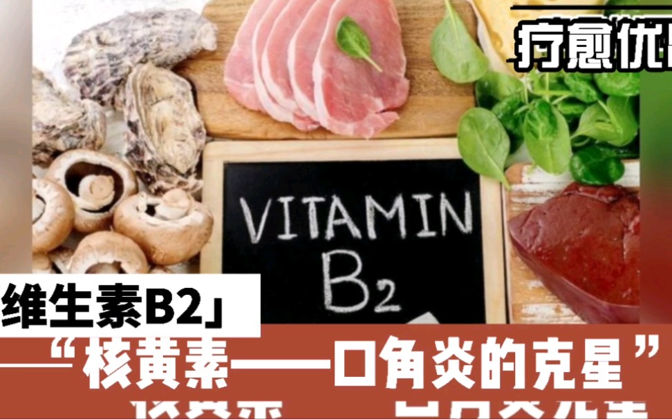 维生素B2有哪些功效?