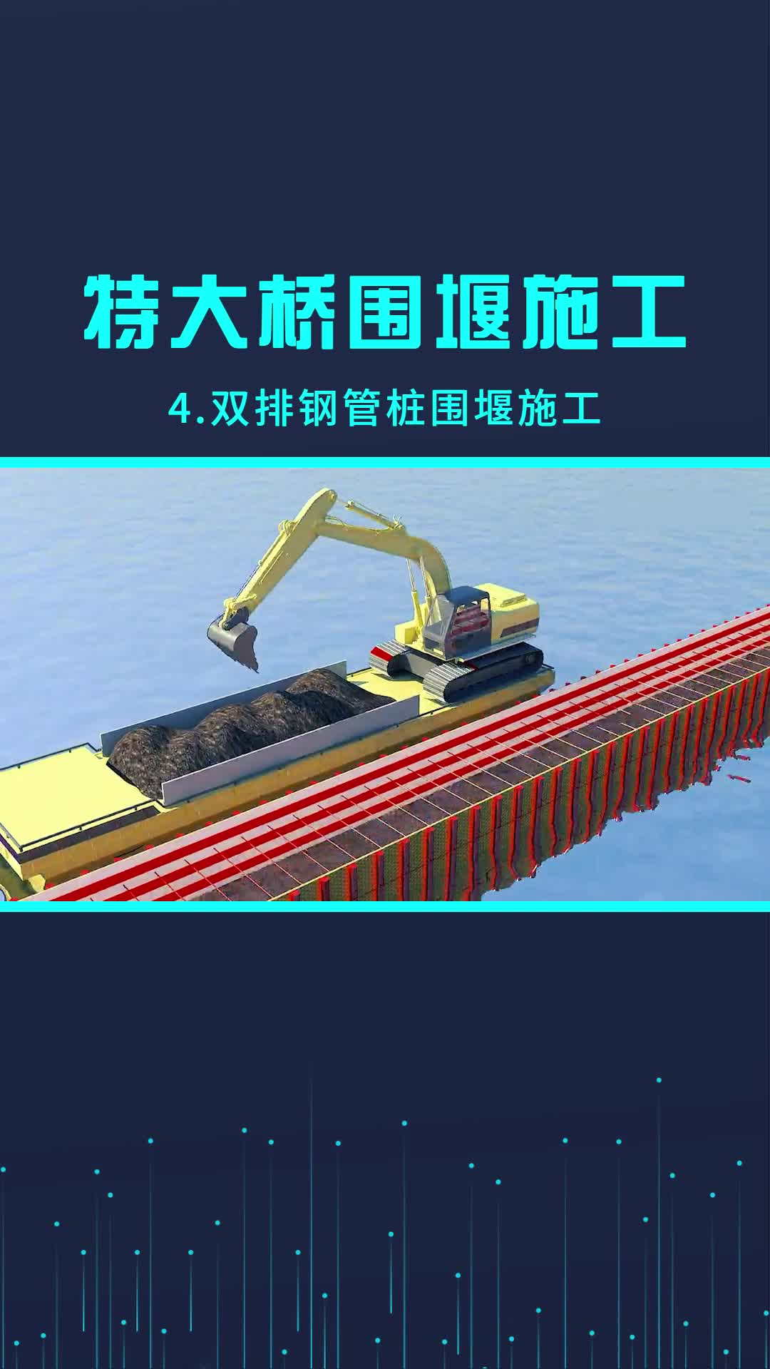特大桥双排钢管桩围堰施工技术方案资料规范