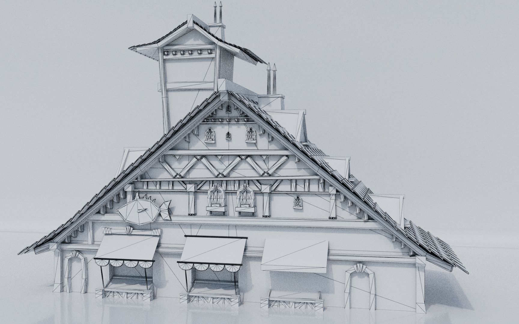 Maya新手教程,次世代写实场景模型制作