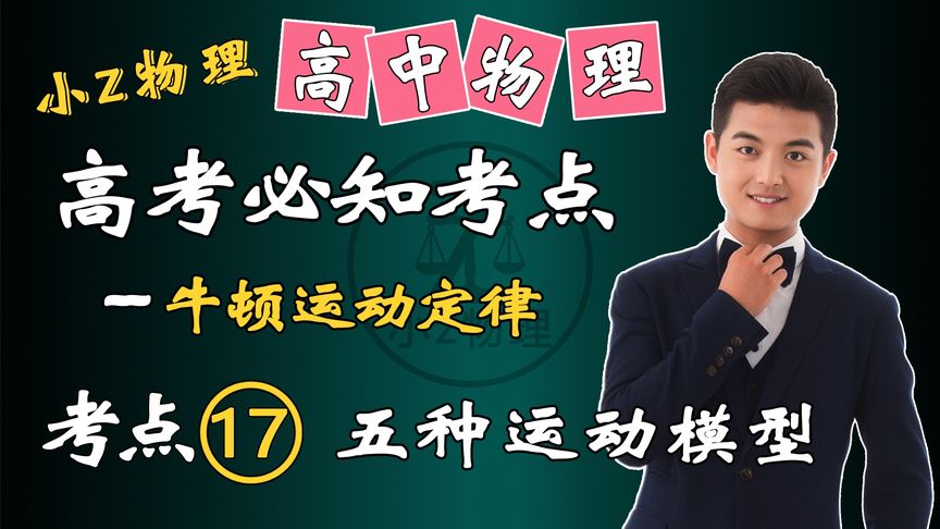 【小z物理】高中物理必知考点考法系列之五种运动模型