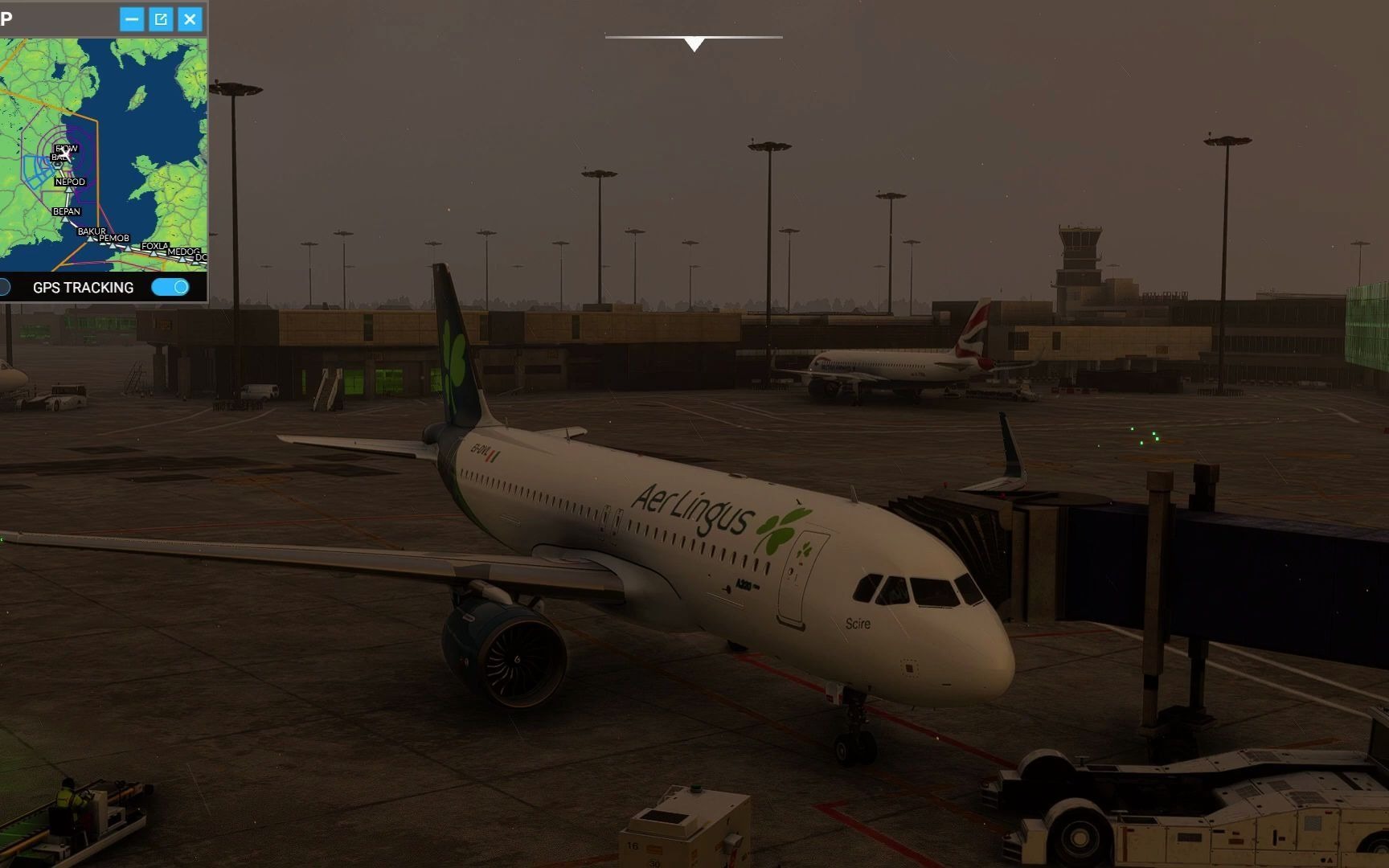 【解压助眠】微软模拟飞行 都柏林-慕尼黑 爱尔兰航空A320 第三人称...