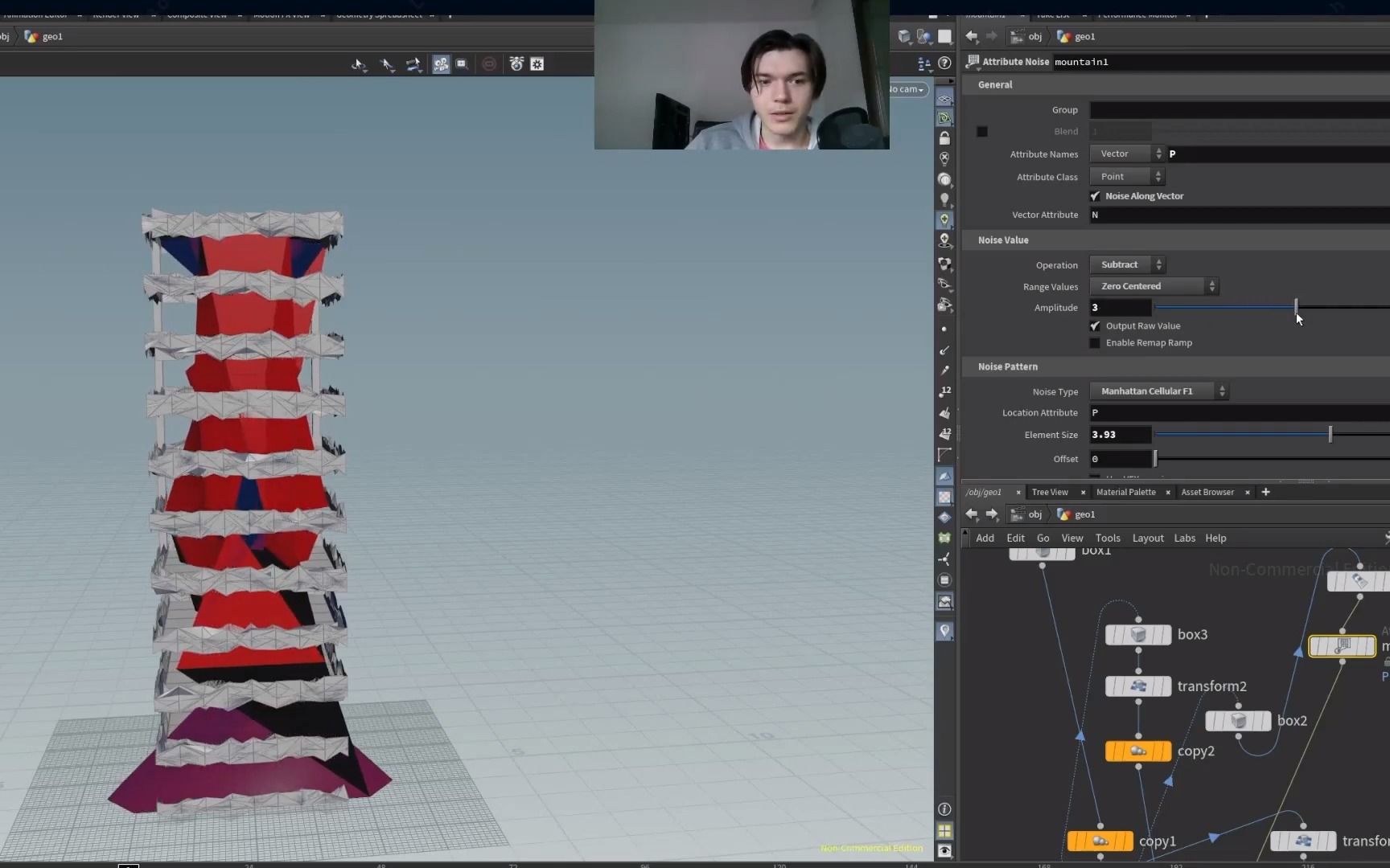 Houdini 中的建筑建模