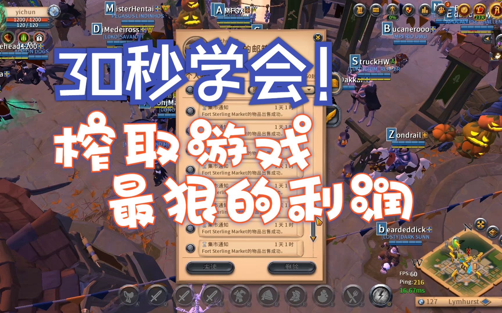 【商】整个游戏 最狠的单品利润 及运营方式