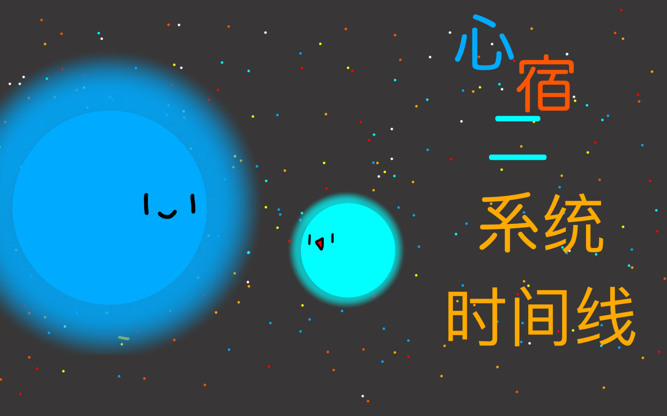 心宿二系统时间线