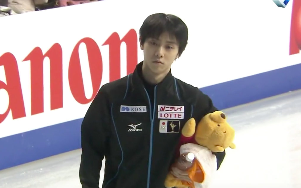 【羽生结弦】20160329 「进化的抱熊总裁(误)」
