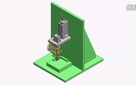 工件的高度测定 机械原理 3D打印图纸 STL图纸 SW图纸