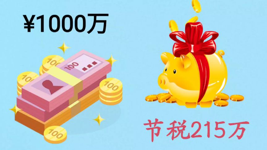 利润1000万筹划后节税215万