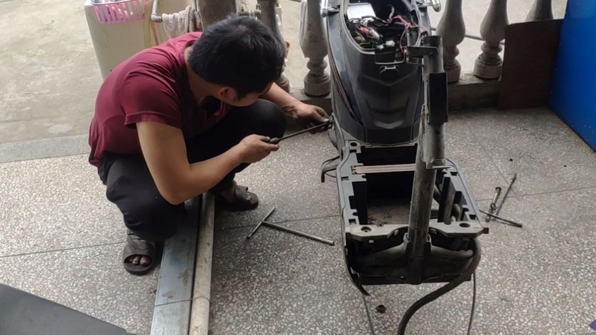 电动车整体拆卸合集14