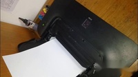 Canon佳能IP2780打印机不开电脑打印测试页方法停止键按住电源灯闪...