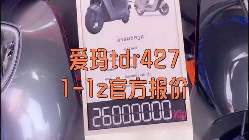 爱玛新款价格曝光!这款TD4271-1Z竟然只要这个数?
