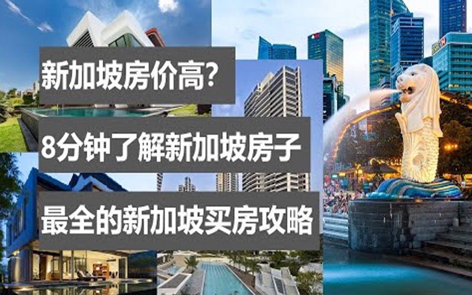 8分钟了解新加坡房产 | 介绍花园城市新加坡的房产到底有多贵 | 全世界...