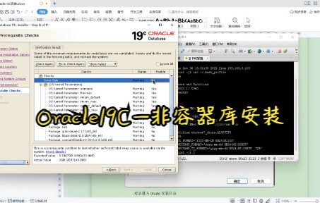 Oracle-非容器库安装
