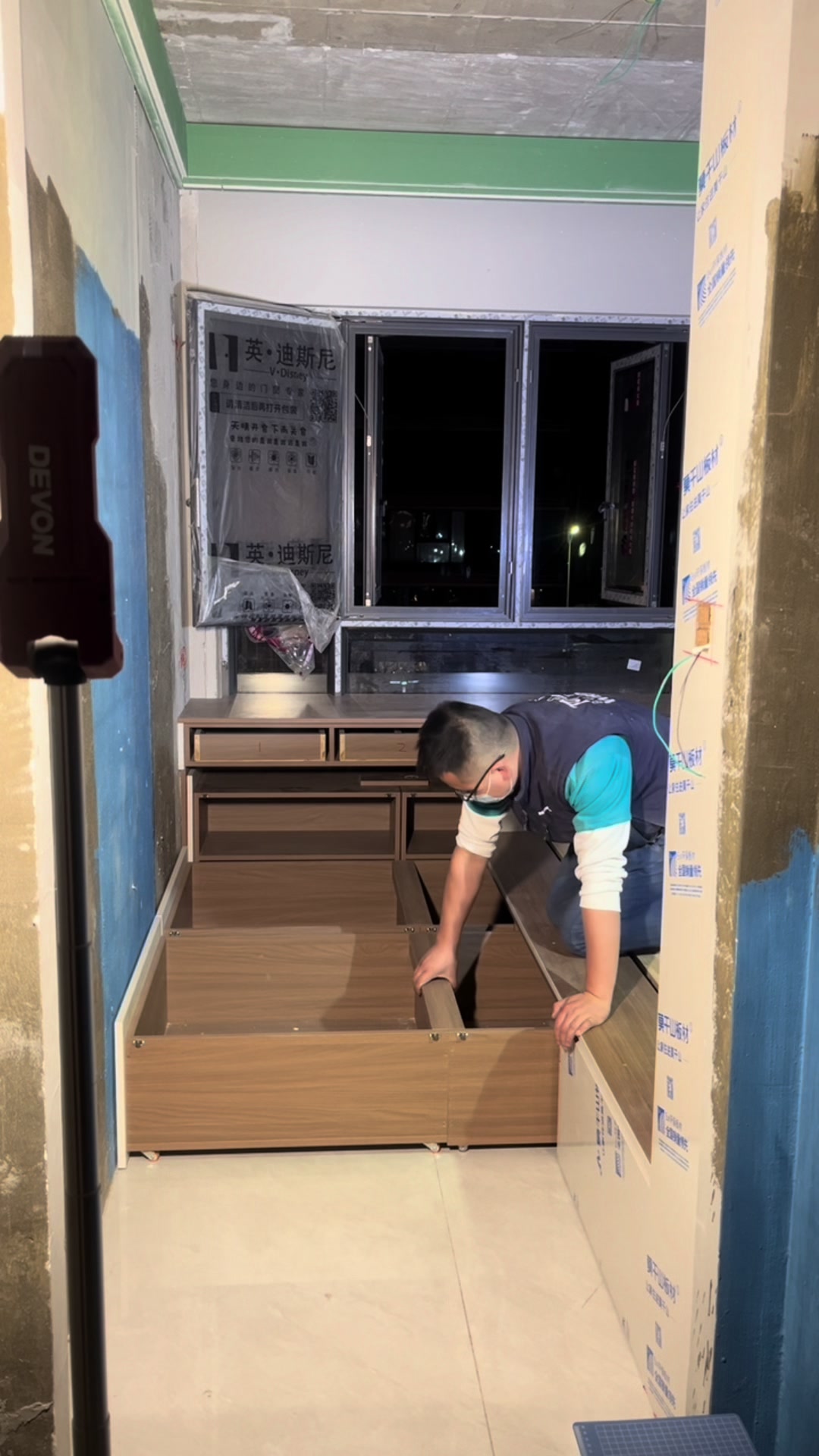 #儿童房书桌设计 #火车链接工艺收纳书柜#榻榻米抽屉做法 #榻榻米...