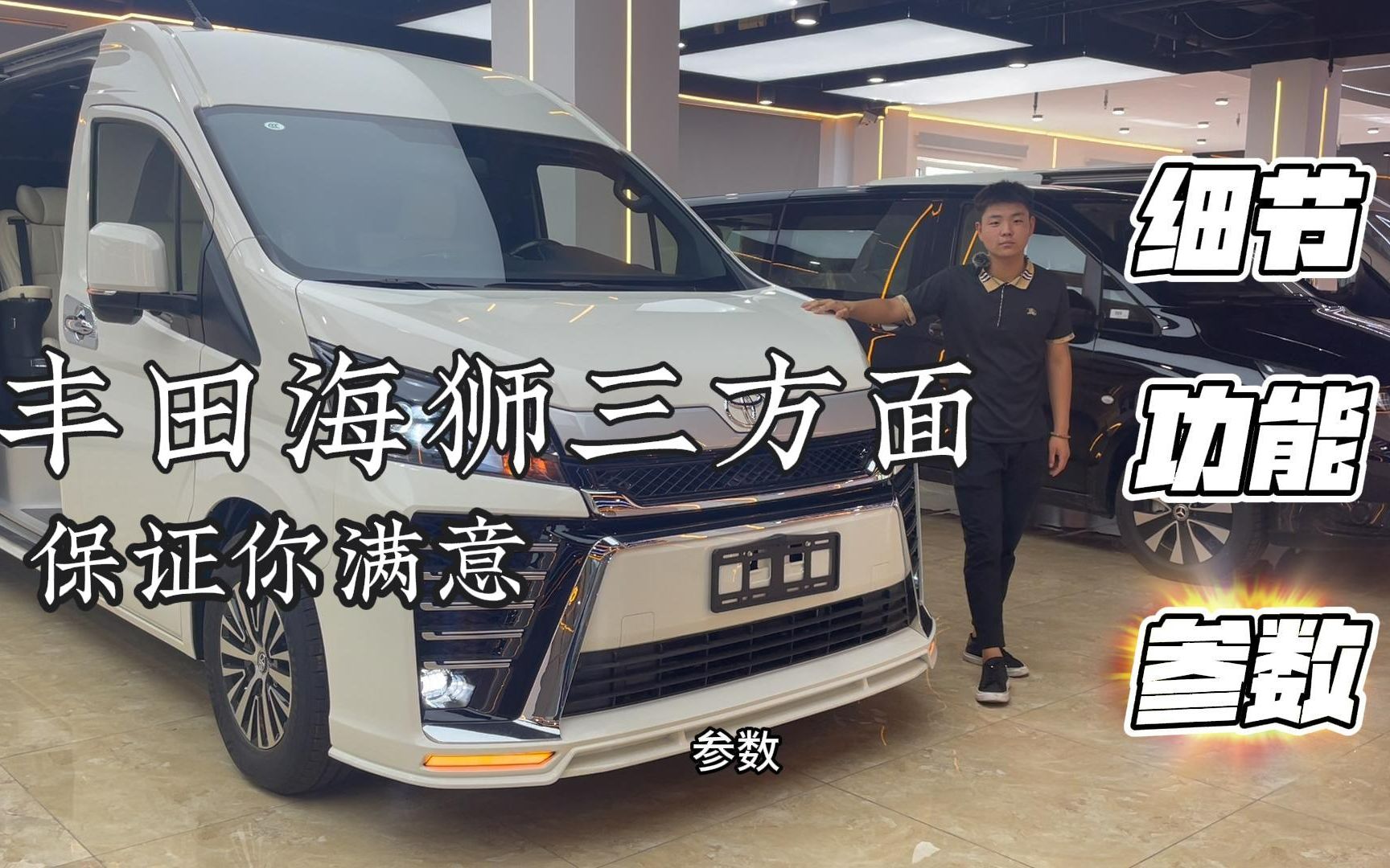 丰田海狮一款豪华而实用的商务车,你还不赶快提走它