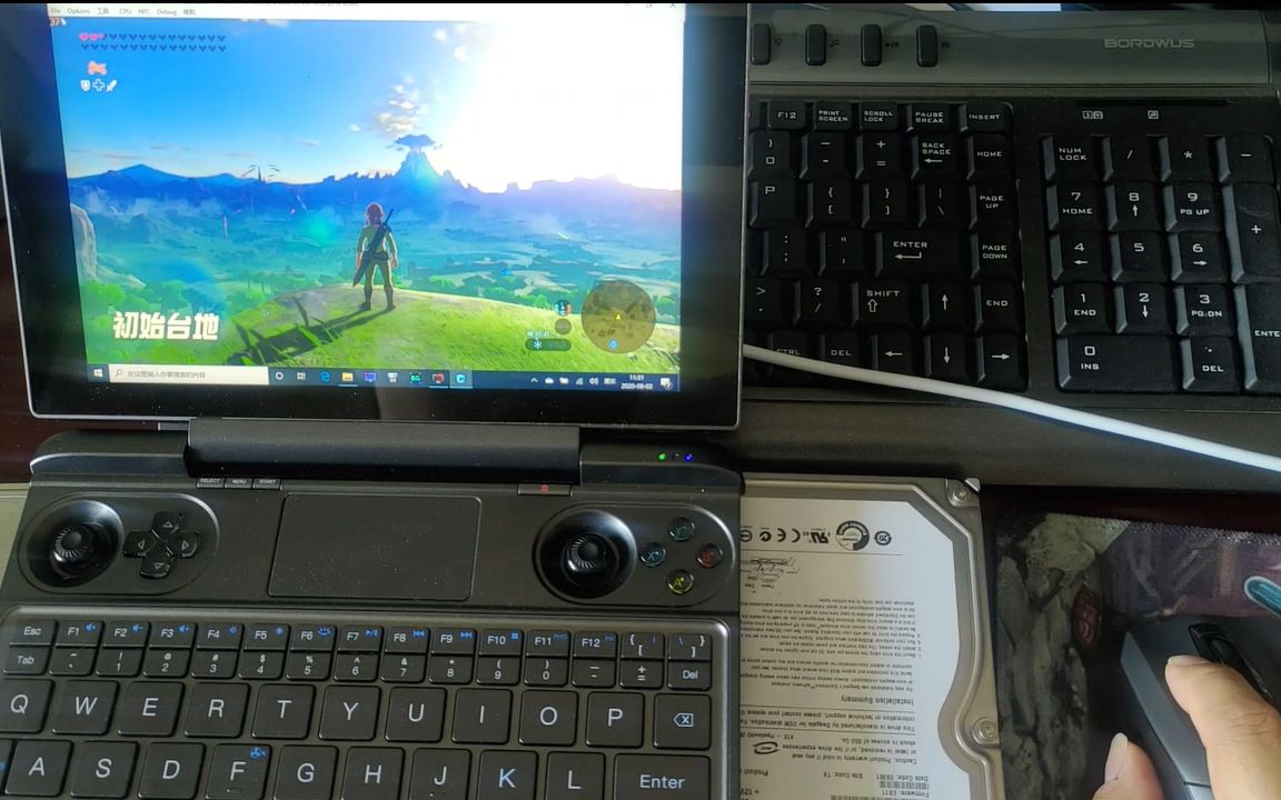 塞尔达传说:旷野之息 掌机完美运行指南——GPD WIN Max游戏设置...