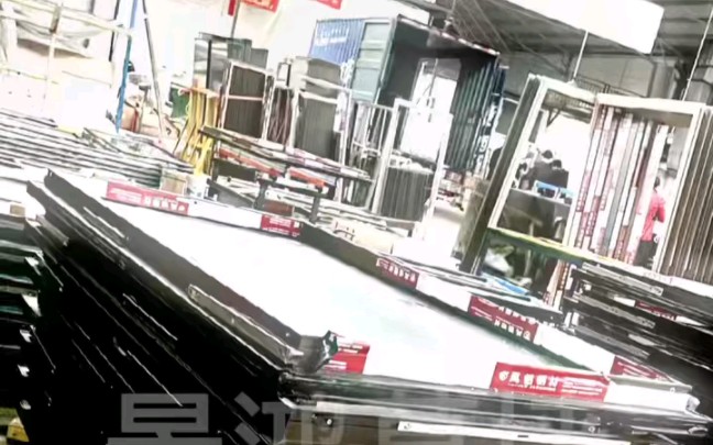 幕墙平推窗制作过程