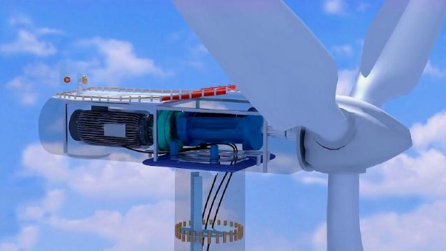 风力发电机看起来不在转,为何还能发电?一个动画就明白了