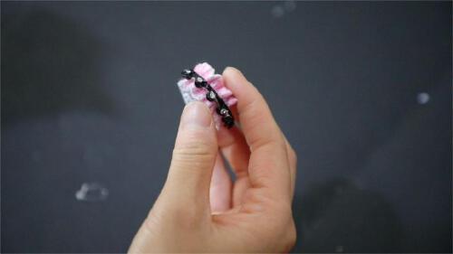 用口罩做漂亮的戒指,少女心闺蜜指环,制作简单又可爱