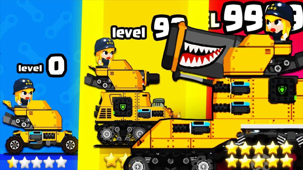 坦克模拟器:所有配件都有自己来组装,如果对战输给对手就要认