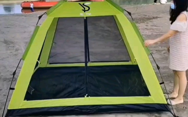 适合户外露营的全自动折叠帐篷来了,大空间好搭建,赶紧入手吧!