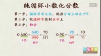 纯循环小数化分数