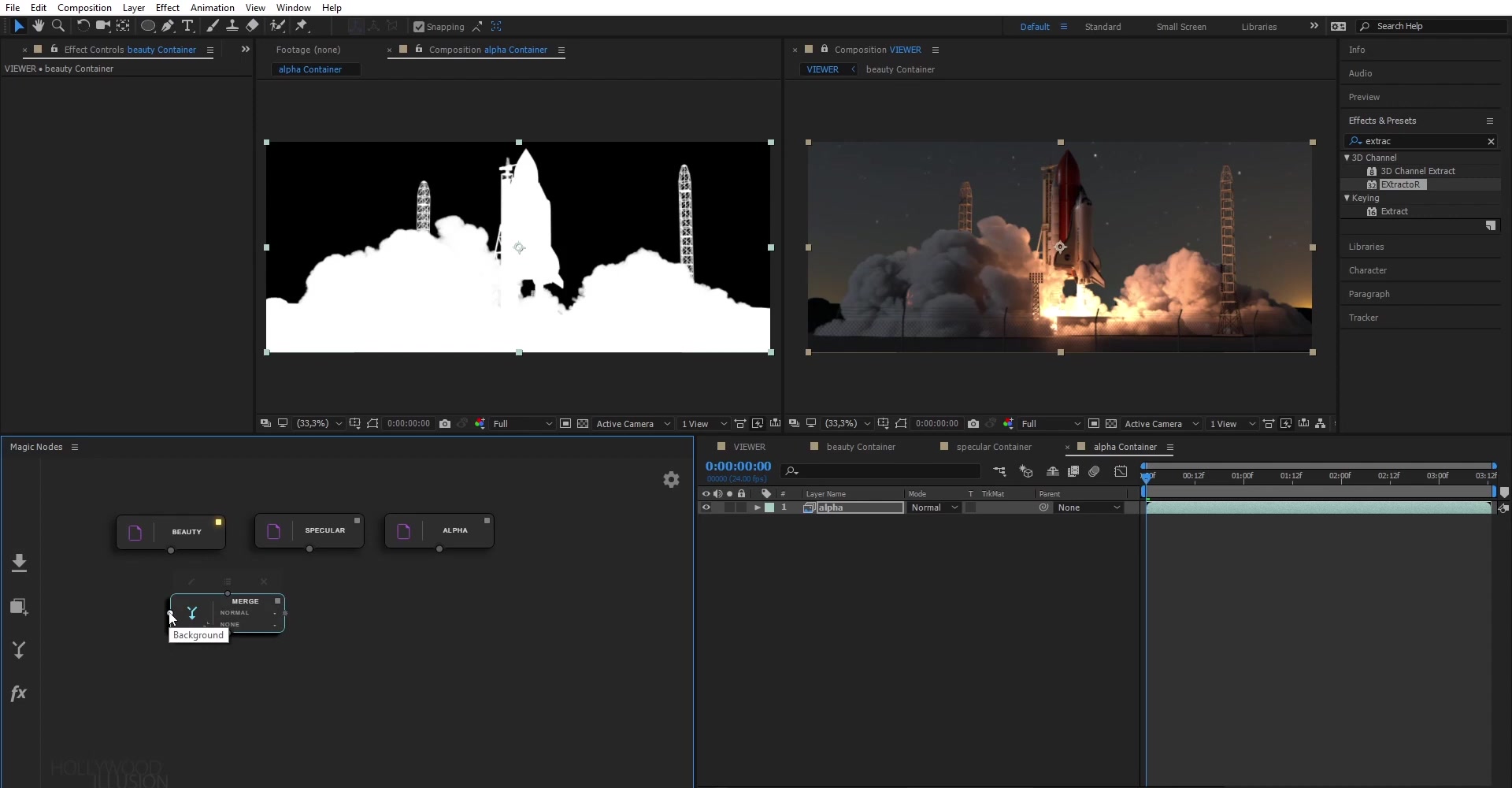 黑科技AE扩展脚本即将来了,节点式特效合成插件Magic Nodes