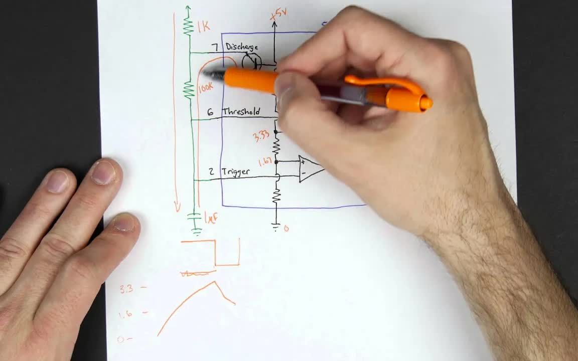 Astable 555 timer - 8-bit computer clock - part 1| Abtable 555计时器 - ...